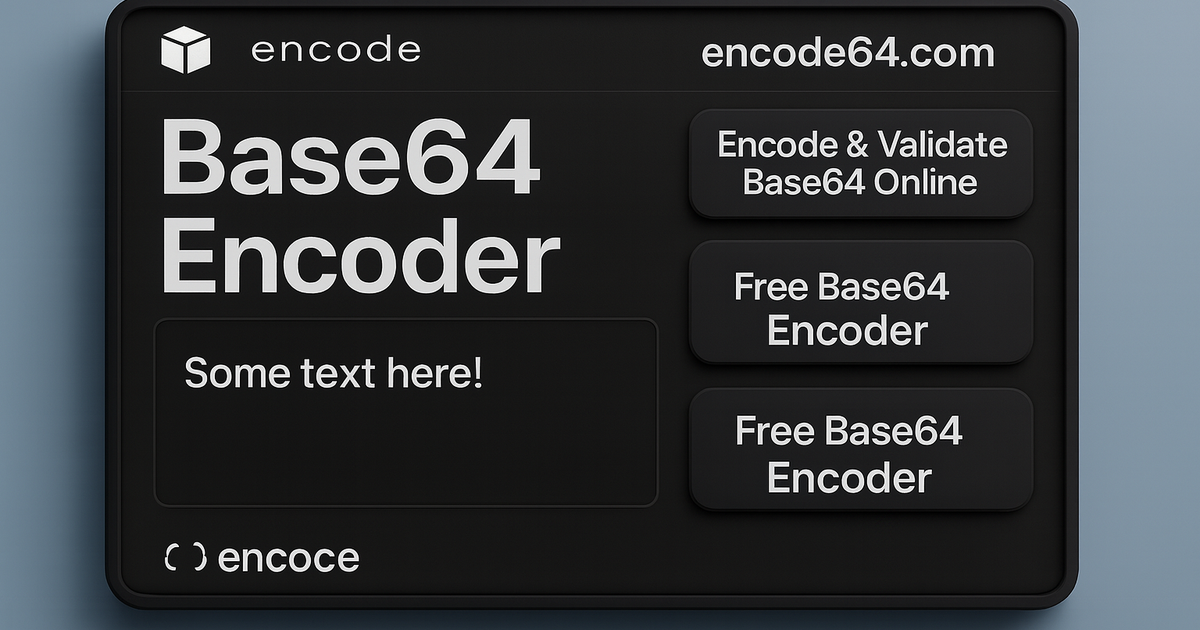 Codificador Base64 Online — Codifique Texto, Arquivos e Dados Binários ...